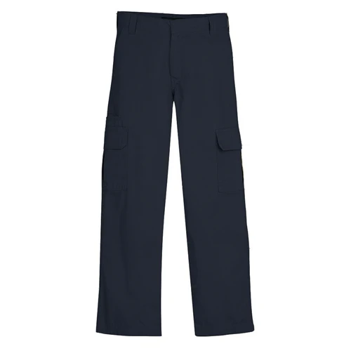 Wholesale Boys School Uniform Cargo Pants with Double Knee in Black ...